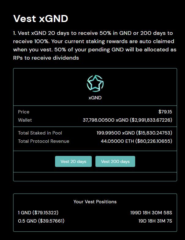 GND Protocol on Twitter: "Our front end is in the works and is looking pretty awesome. Public ...
