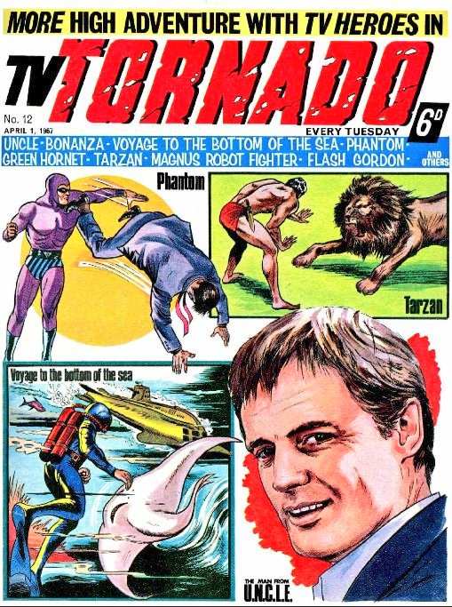 Graeme Wood on Twitter: "RT @woodg31: From April 1967 TV TORNADO WEEKLY features The Saint! The ...