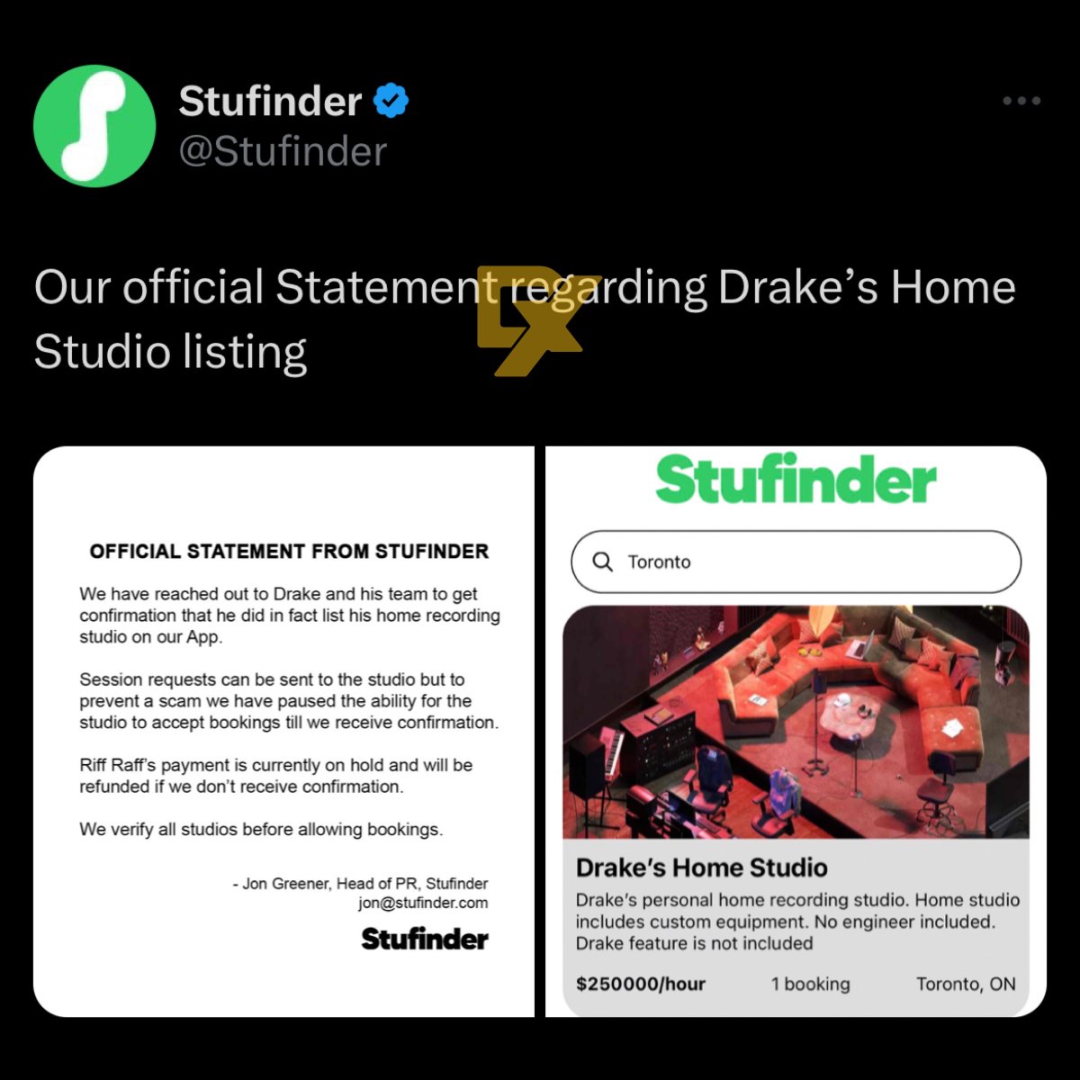 HipHopDX on Twitter: "Riff Raff drops $500K to use Drake's home studio for 2 hours 👀 http://bit ...