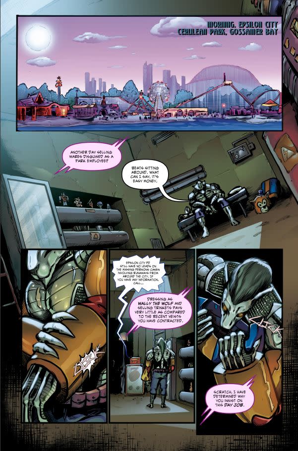 Madness Comic Network on Twitter: "RT @Tonpa2: Chrome-Dog #1 - Perfect Strangers Chrome-Dog is ...