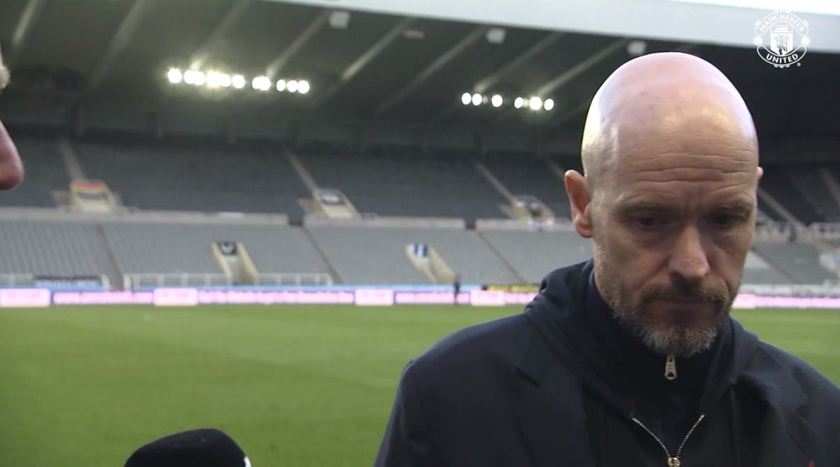 Utdplug On Twitter Ten Hag Not Satisfied At All With This Match