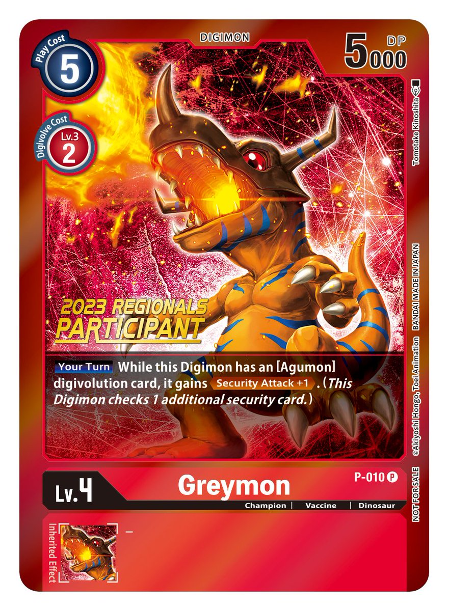 Official Digimon Card Game English Version on Twitter: "[April-May 2023 Regionals] Hello Digimon ...
