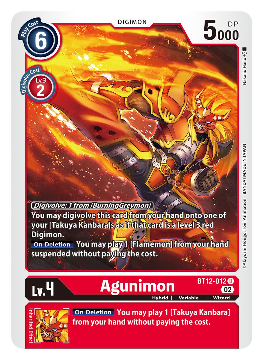 Official Digimon Card Game English Version on Twitter: "[BOOSTER ACROSS TIME [BT12] Card Reveals ...