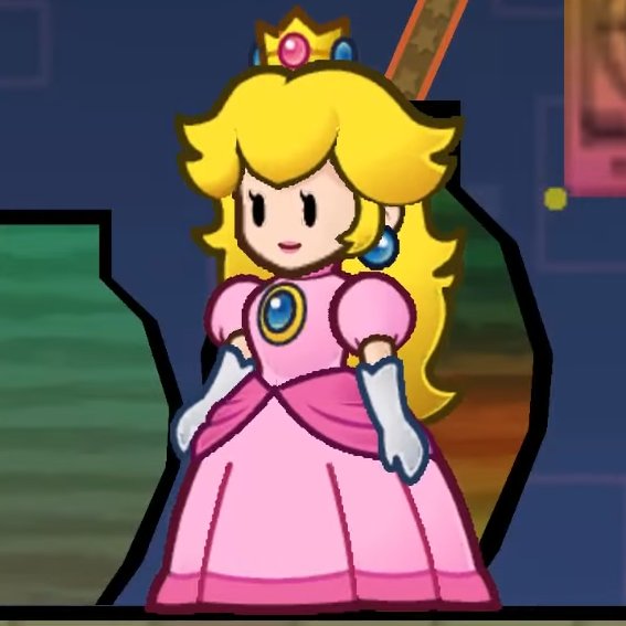 Super Paper Mario Princess Peach