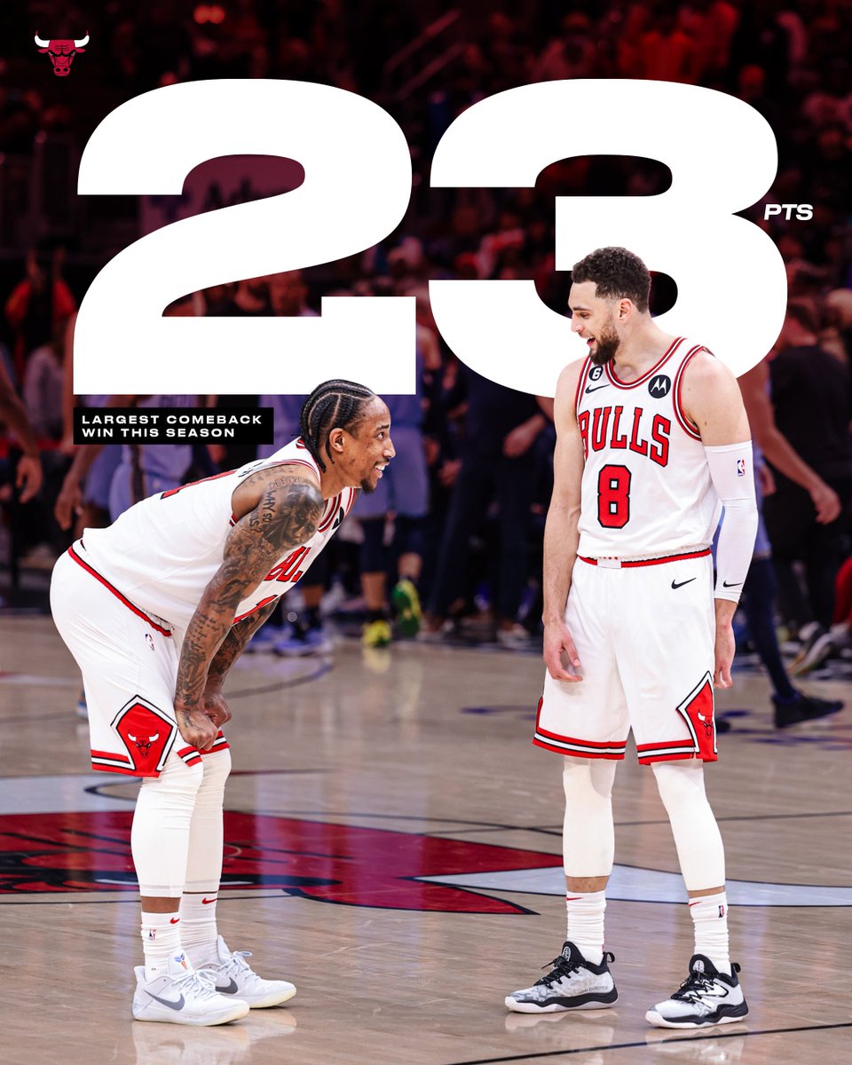 Comeback Bulls 😤 Chicago Bulls @chicagobulls