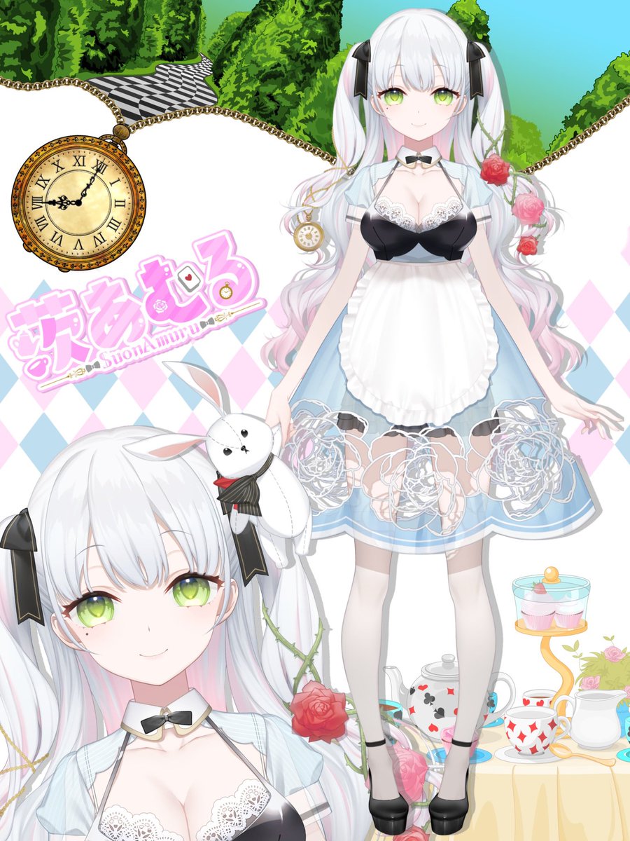 🎠茨 あむる🥀@新人Vtuber on Twitter: "YouTube ⇢ https://onl.tw/QxDCD6X 総合⇢#茨あむる 配信⇢#あむるのお茶会 short⇢#あむるん ...