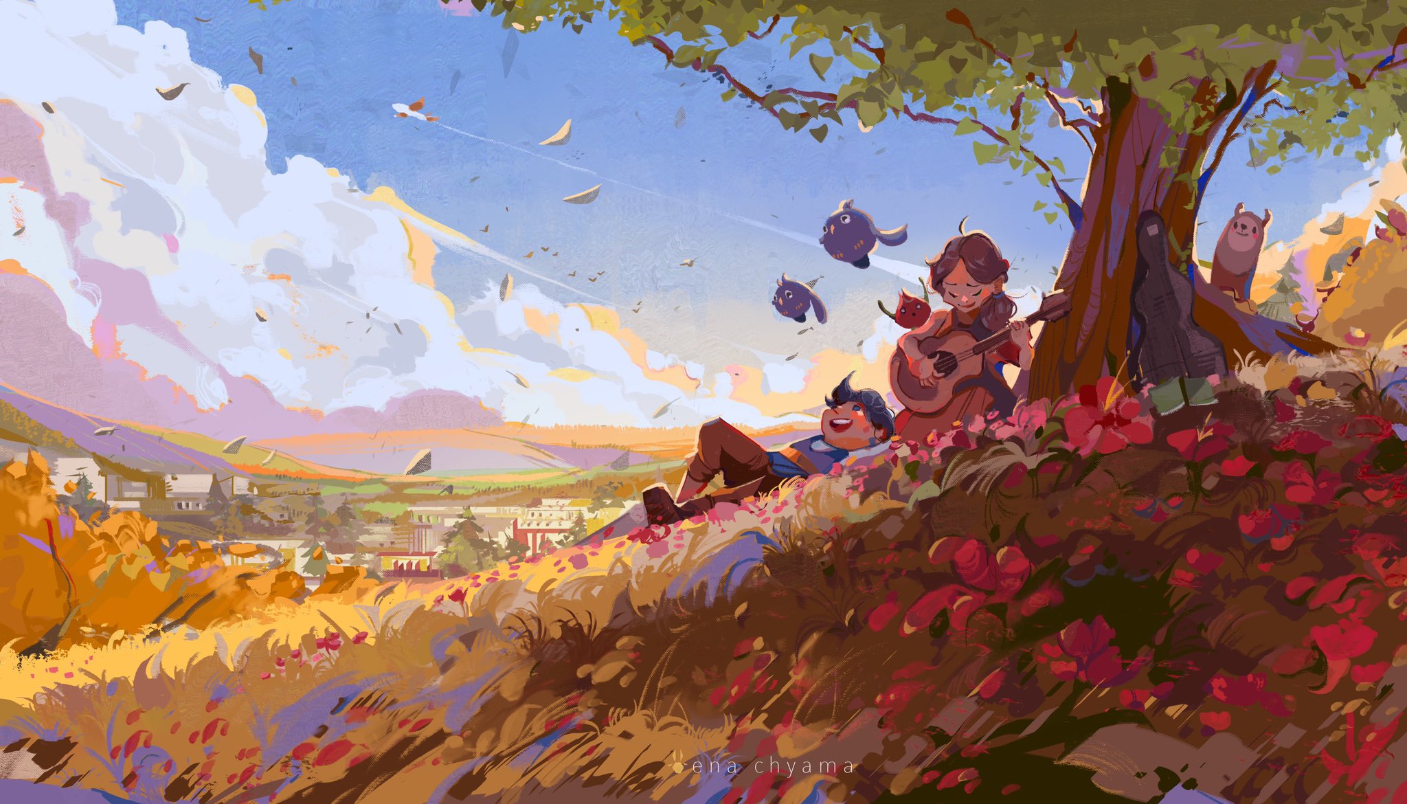 Eni Xu 🐰 on Twitter: "“Time is a Place” 💐🍂 To celebrate Mr. Saitou ‘s Release and Finding ...
