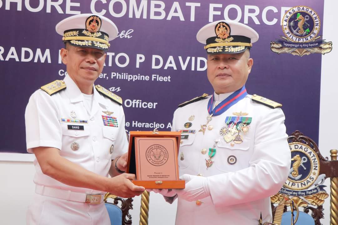 Philippine Navy on Twitter: "TRANSITIONS | New commander takes helm of the Offshore Combat Force ...