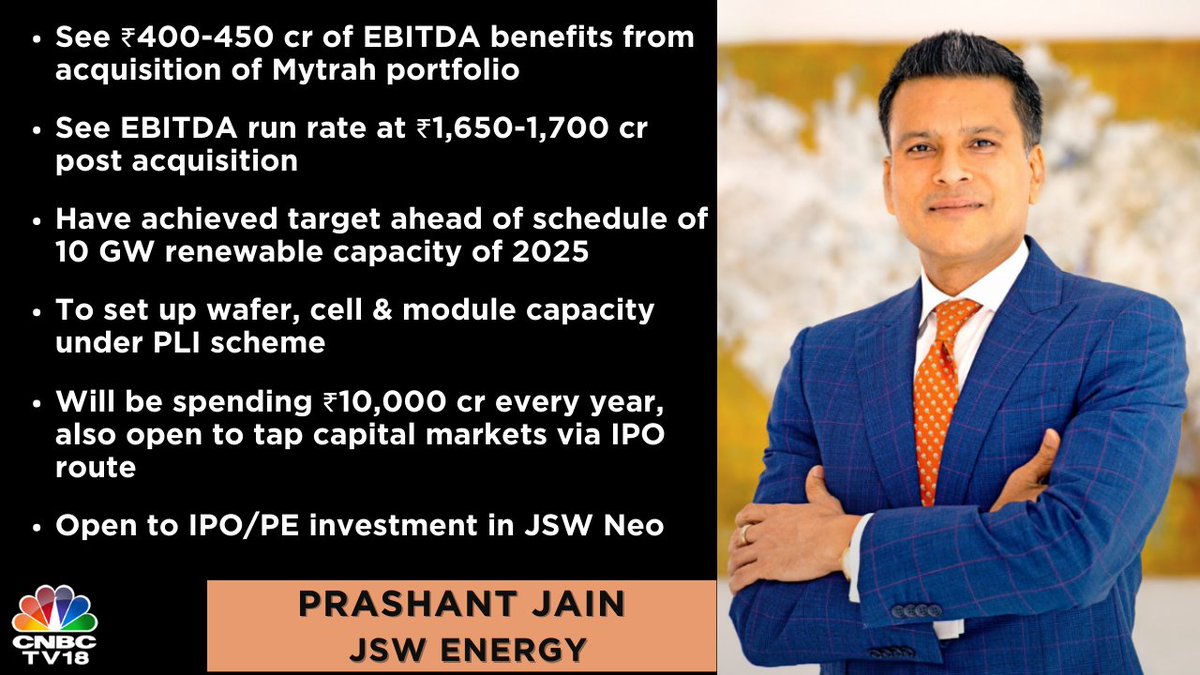 CNBC-TV18 on Twitter: "#OnCNBCTV18 | See ₹400-450 cr of EBITDA benefits ...