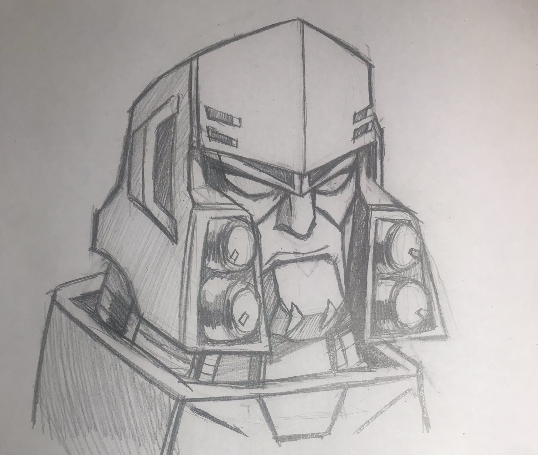 Transformers Animated Megatron Head