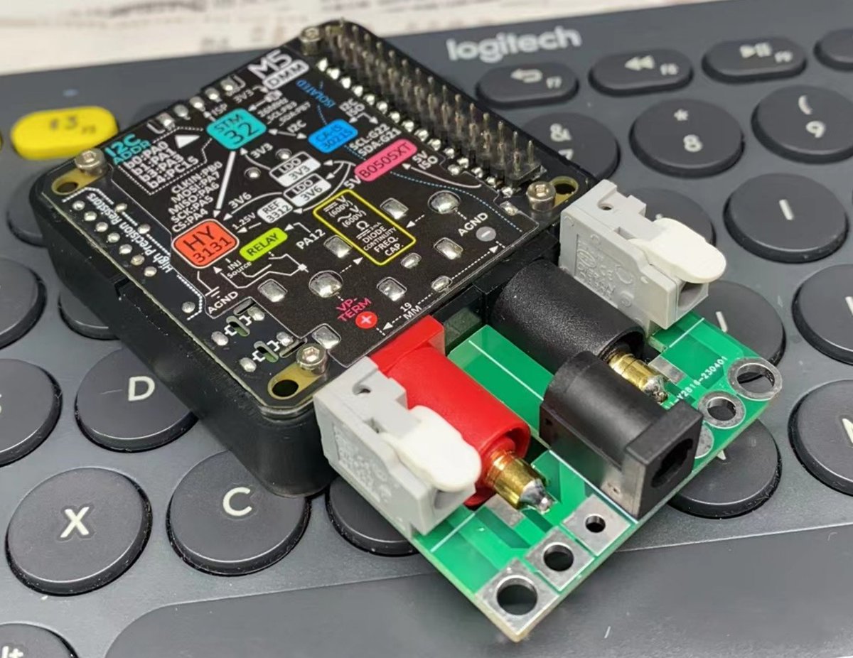 M5Stack on Twitter: "Ext Board for DMM/PPS Module."