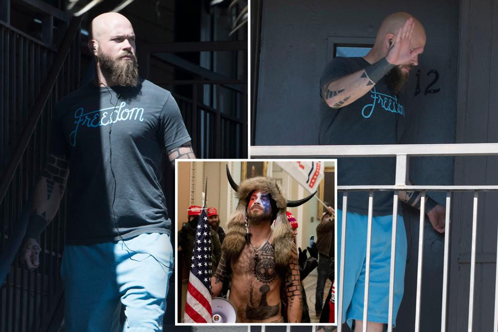 New York Post on Twitter: "QAnon Shaman Jacob Chansley spotted at halfway house following prison ...