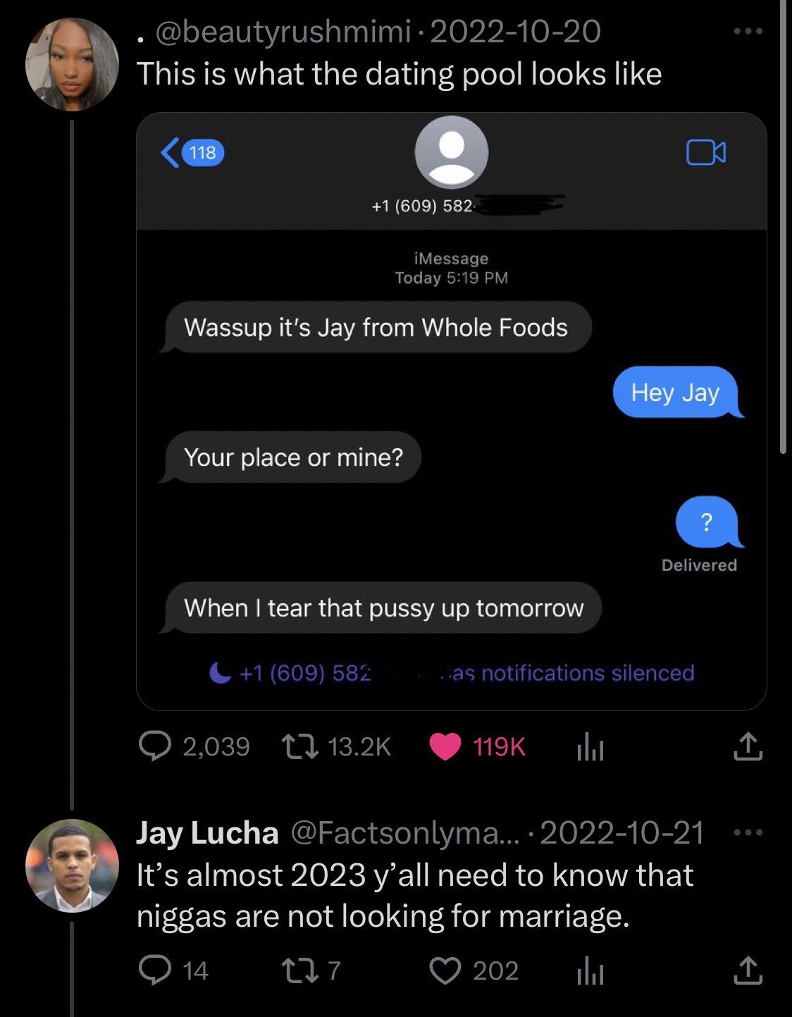 luna on Twitter: "But don’t pretend you haven’t seen women on here begging men that want casual ...