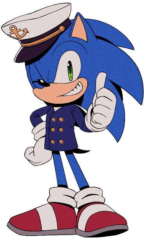 ソニック 「Sonic's coat in The Murder of Sonic the 」|Semi Frequent Sonic ...