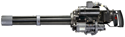 「DEATH BATTLE! Karen with a M134 Minigun 」|Death Battle Botのイラスト