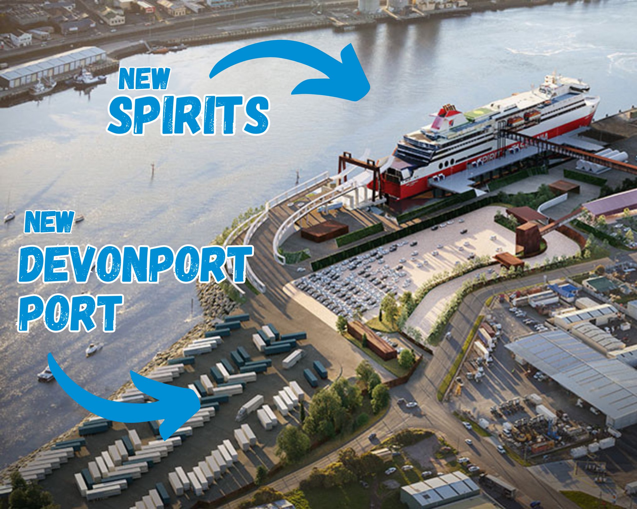 Jeremy Rockliff on Twitter: "Devonport is about to look a whole lot differently! 🚢 With new ...