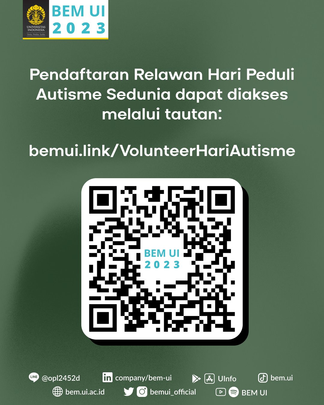BEM UI on Twitter: "Pendaftaran dapat diakses melalui tautan: https://t.co/5h34qgO86J https://t ...