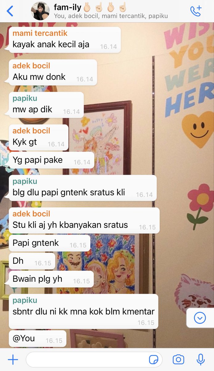 vinceu on Twitter: "[010] papi gangguin kakak sm adek sekula"