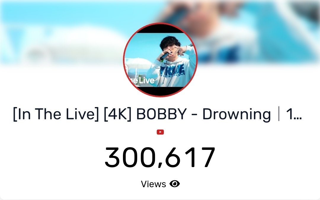 iKON Charts on Twitter: "[Iln The Live) [4K] BOBBY - Drowning I 1st Single 'S.i.R' Stone LIVE ...