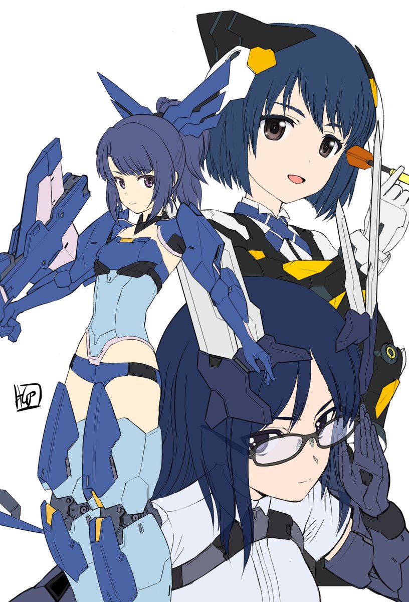 「tvアニメ アリス・ギア・アイギス Expansion 本日放送開始 キャラ」 柳瀬敬之:メカデザイナーのイラスト