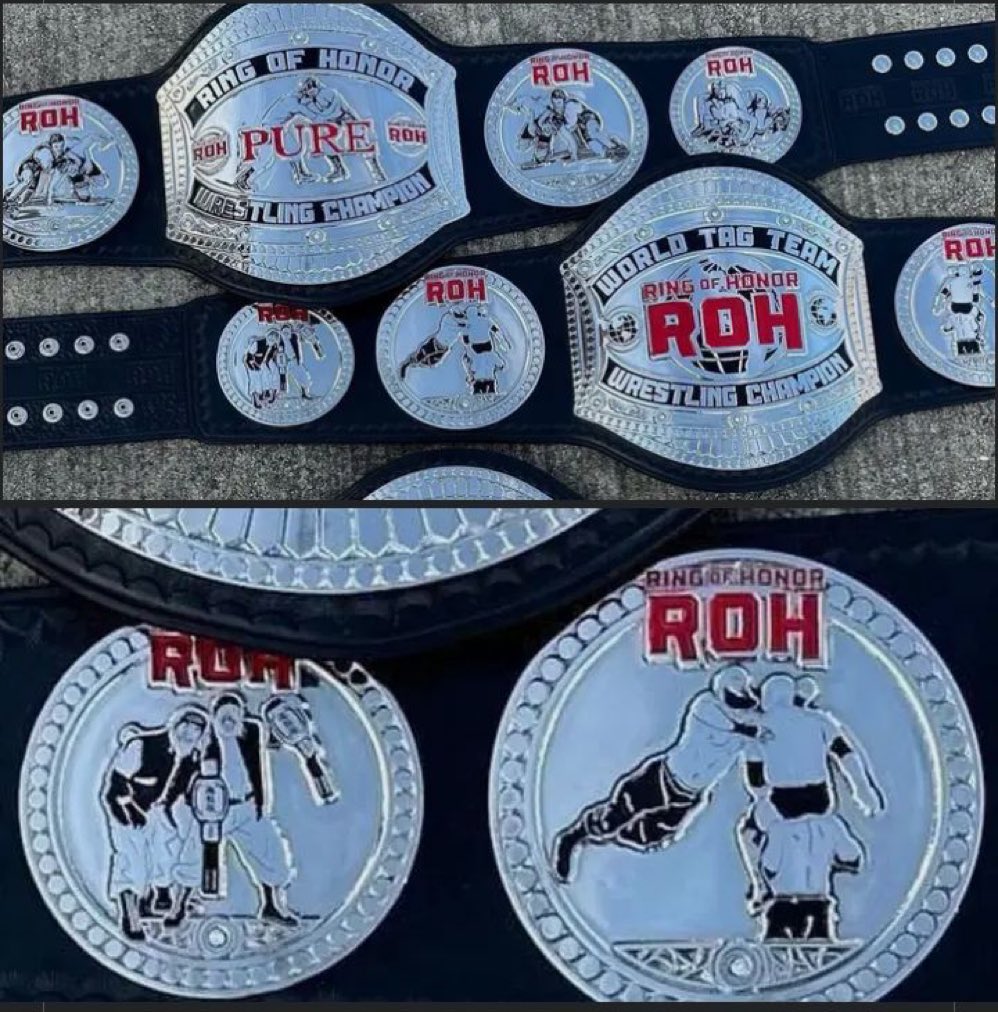 FTR have Jay Briscoe's name on the nameplates of their AEW World Tag ...