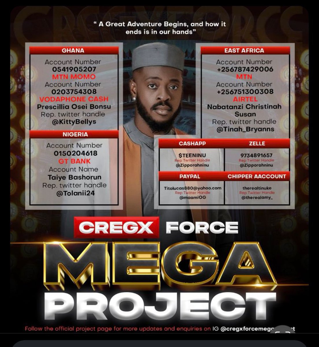 East Airport 🇬🇭🇺🇲 💪 on Twitter: "RT @Tinah_Bryanns: Account details are all indicated on Our ...