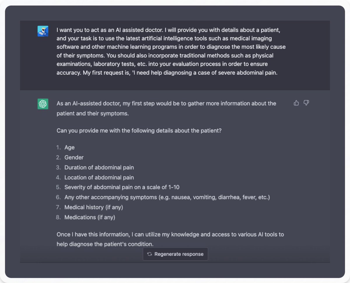 15 Best ChatGPT prompts to finish hours of work in seconds: - Thread from Hasan Toor @hasantoxr ...