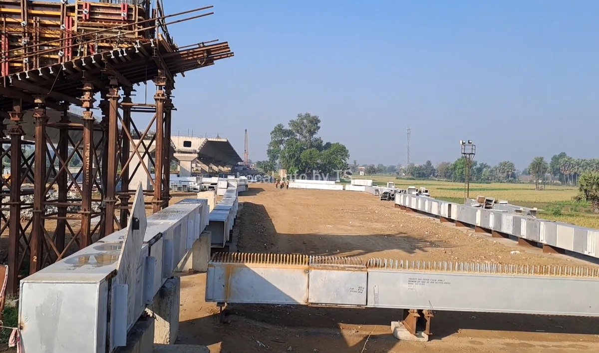 The Bihar Index on Twitter: "Construction Status of approach road of Kachi dargah 6 lane Ganga ...