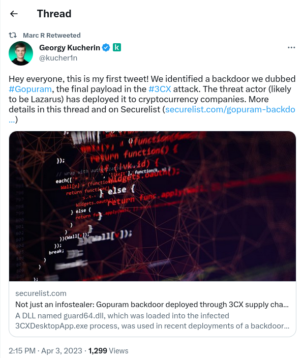 MalwareHunterTeam on Twitter: "In case you wonder why not clickable link share: possible that ...