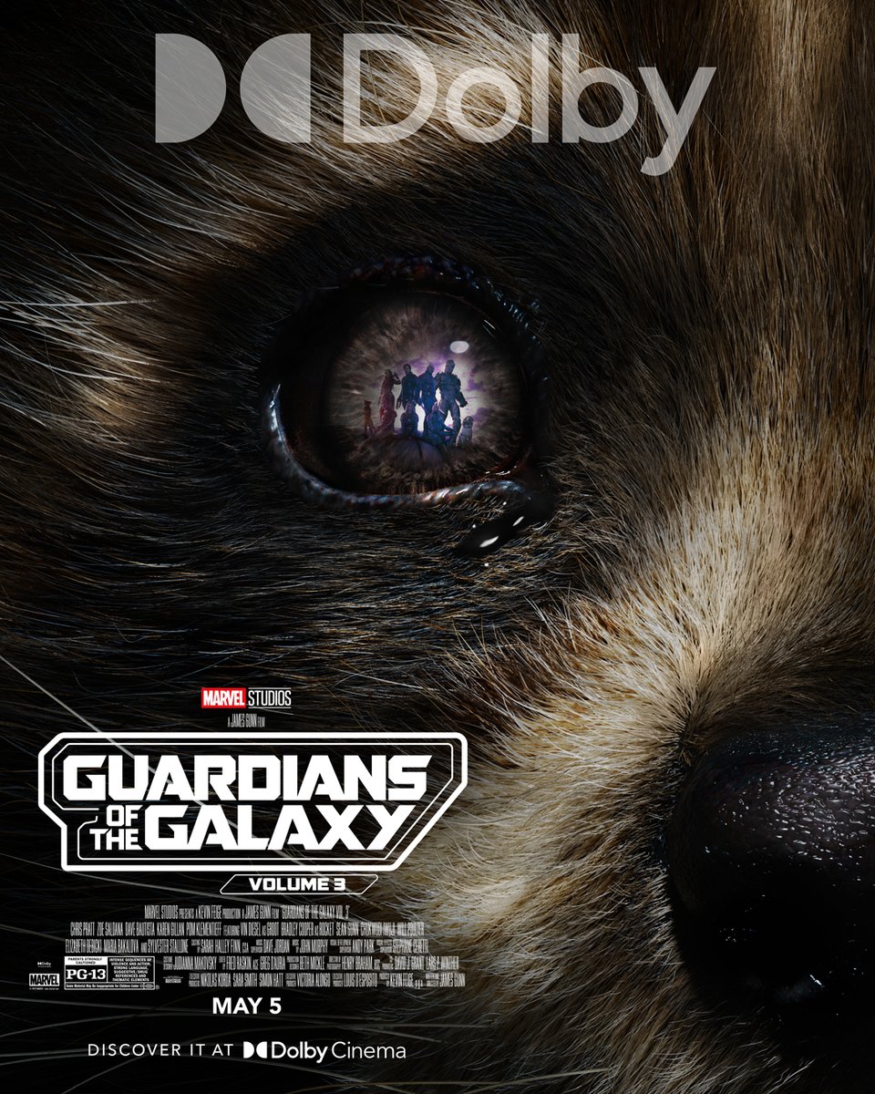 An awesome mix of 'GotG Vol. 3' posters from @Dolby, @Fandango, and ...