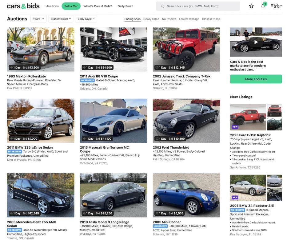 From a YouTuber to making $230M in online car auctions. This guy is the ...