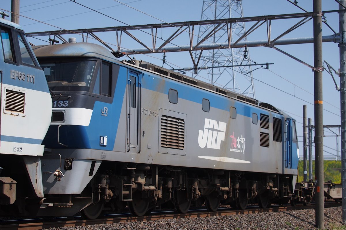 🍘かきてつ🌸 on Twitter: "4/3 5085レ EF66-111(代走) ムドEF210-133 穂積→大垣 NRSU 174107[7] 22T6、西濃運輸U31A-979 ...