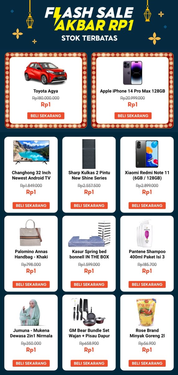Racun Belanja | Info Diskon, Promo, Cashback on Twitter: "Shopee Big Midnight Sale 🌙 ⏰ Jam 00:00 ...