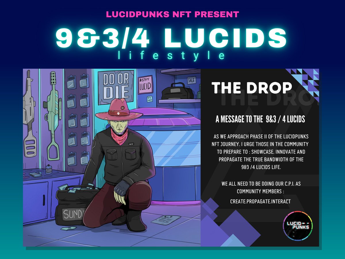 Lucid Fitzpatrik 💡 on Twitter: "RT @LucidPunks: 💡Phase II 💡"