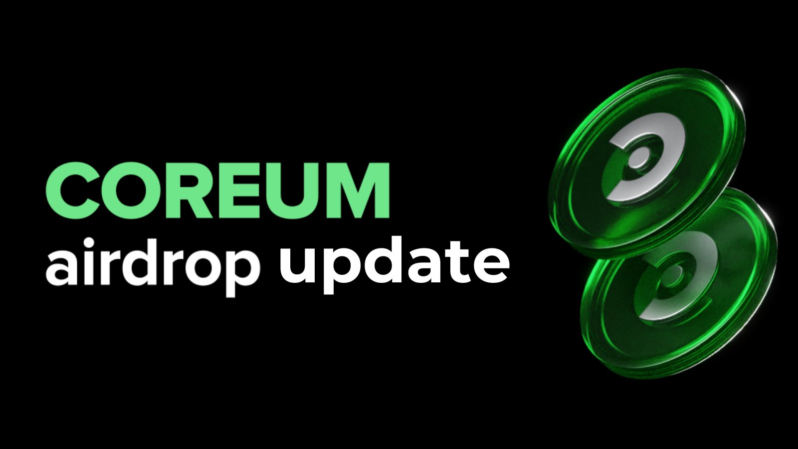 Uphold on Twitter: "ℹ️ COREUM Airdrop Update: The first round of distribution for Coreum holders ...