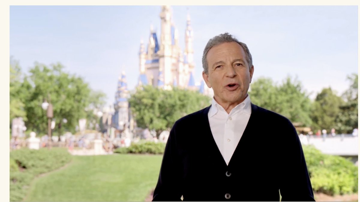 Joe Bel Bruno on Twitter: "Iger says he's on location at Walt Disney World. But, it looks a ...