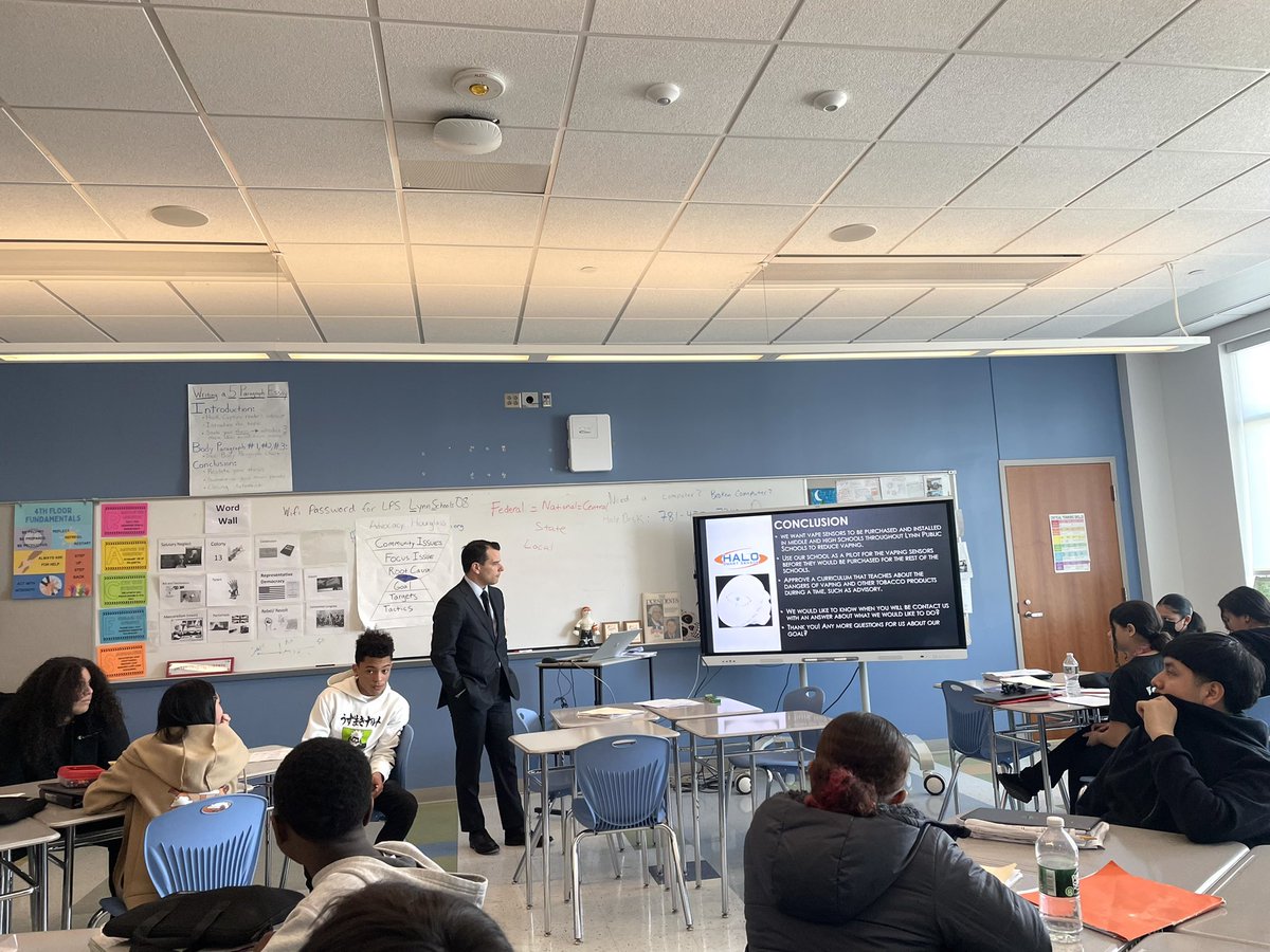 Mayor Jared Nicholson on Twitter: "Great work to Mr. Maus' 8th-grade ...