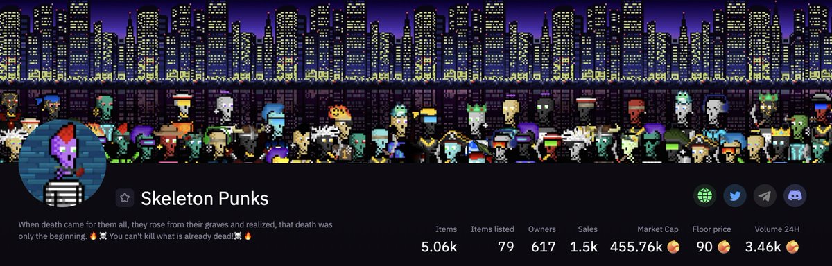 TFM 📊 on Twitter: ".@skeleton_punks are trending on TFM 🔥 📊"