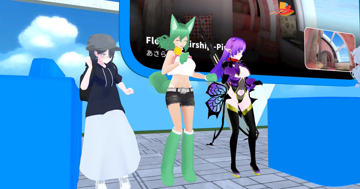 SpritePlum on Twitter: "気付けば 可愛い帽子をかぶられた方が お隣にいらっしゃるではありませんか～☀ お洋服可愛いですね～素敵ですね～ 一緒にノリノリして頂きありがとう ...