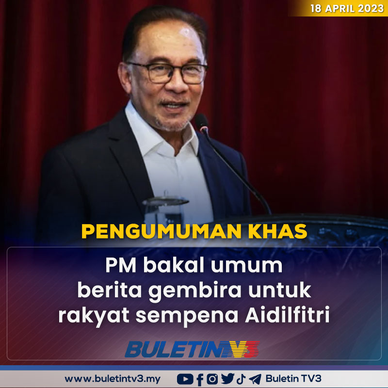 Buletin TV3 on Twitter: "PENGUMUMAN KHAS | Datuk Seri Anwar Ibrahim dijangka membabitkan ...