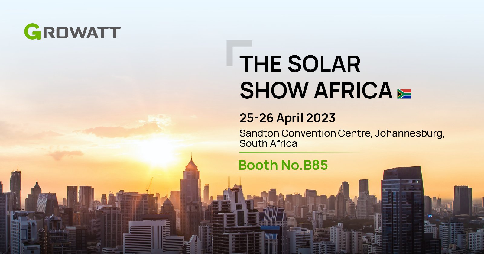 Growatt New Energy on Twitter: "Join us at The Solar Show Africa!🌞🌍 # ...