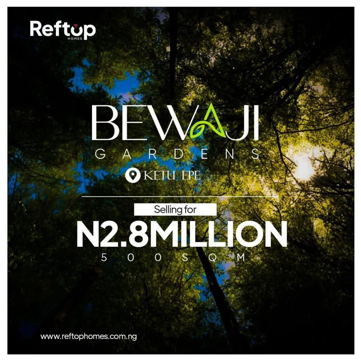 NEW PRODUCT ALERT!!!! Bewaji Gardens City, Ketu Epe by REFTOP HOMES Are you Looking for an ...