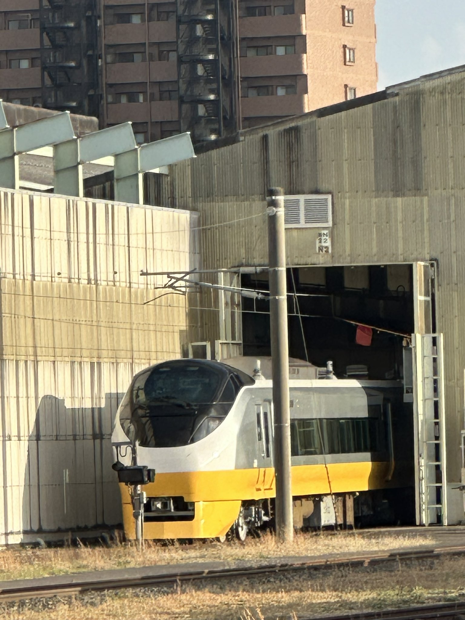 まっさんE531系 on Twitter: "E657系K2編成が黄色のリバイバルカラーになっていた！もう全号車黄色になったのかな？KY出場が楽しみだ〜！#E657系 #リバイバルカラー ...