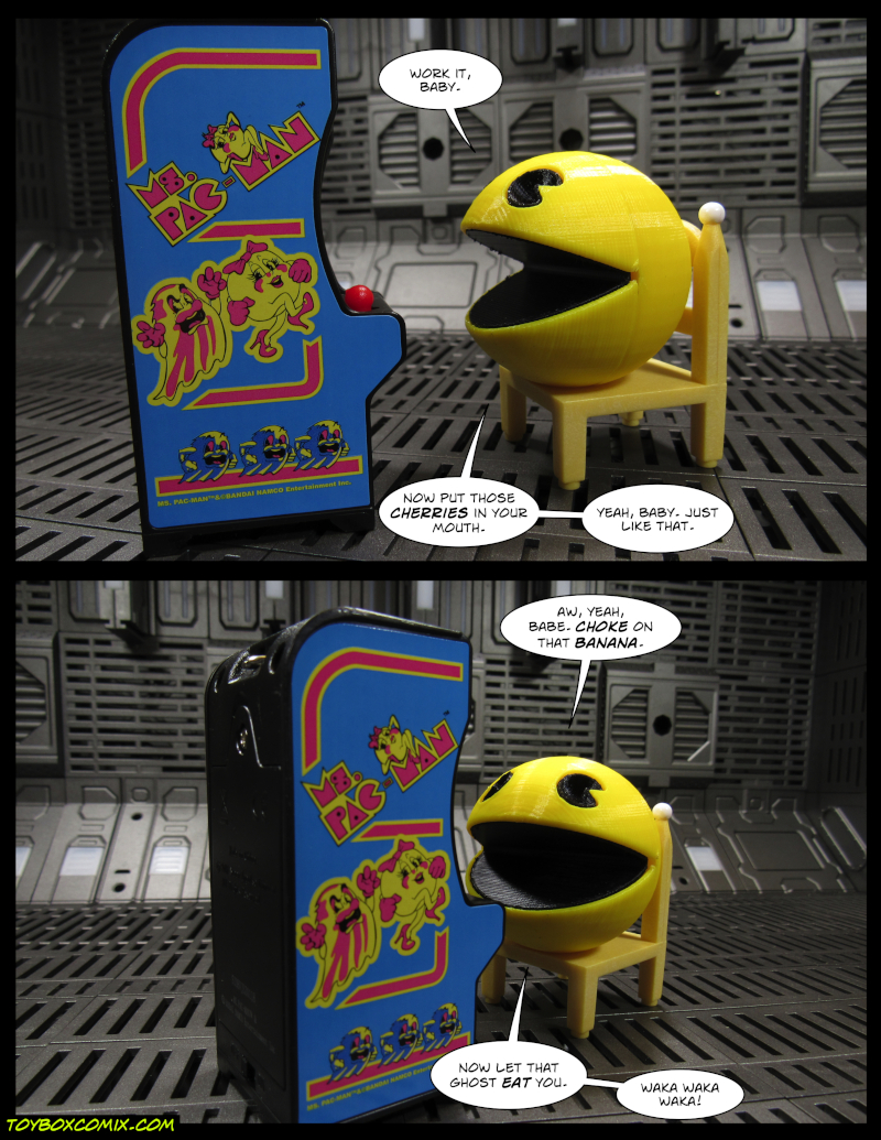 Toy Box Comix (dot com) on Twitter: "Random Old Comic: Fap-Man https://toyboxcomix.com/2018/10 ...