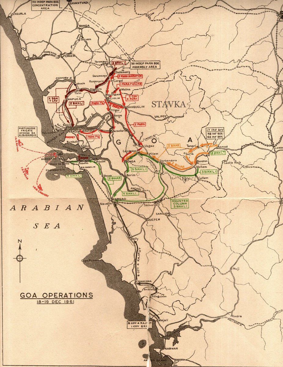 Paratroopers in Goa 1961 Even after the last British soldier had left ...