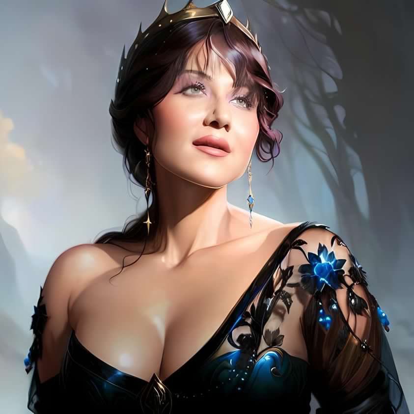 Swastika Mukherjee on Twitter: "Me in a parallel universe 😍🙌🏽 . art by Riju Roy."