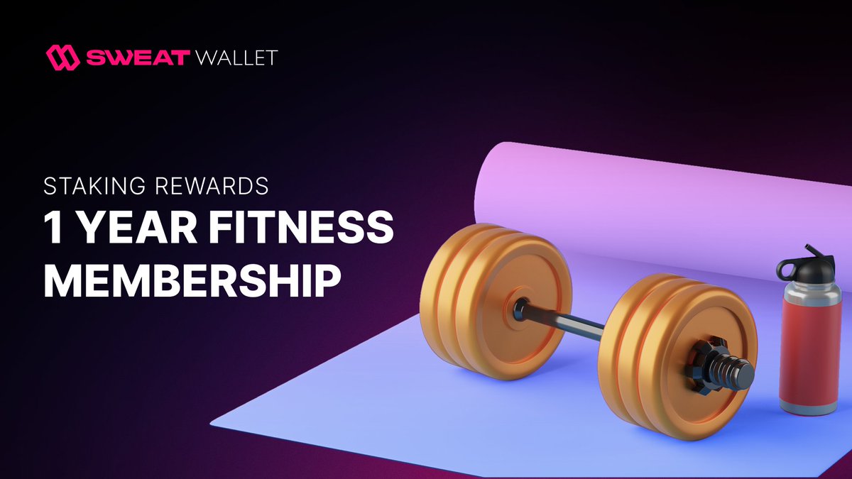 Sweat Еconomy 💧 on Twitter: "Want to win? A 1 Year Fitness Membership of up to $2,000 per winner ...