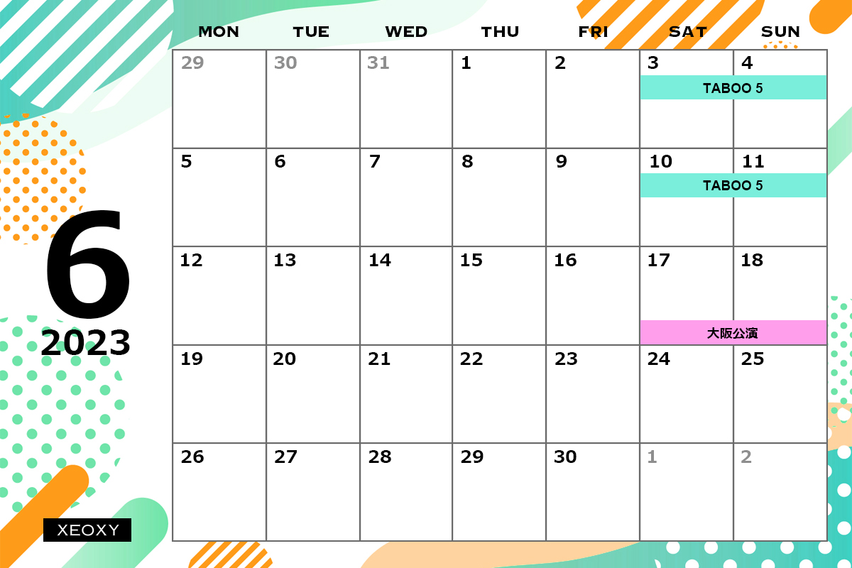 XEOXY リアル謎解き脱出ゲーム on Twitter: "【📢開催スケジュール 】 4月～6月の開催スケジュール🗓 ゴールデンラッシュは全公演 東京店舗でしか体験できません‼️ 是非この ...