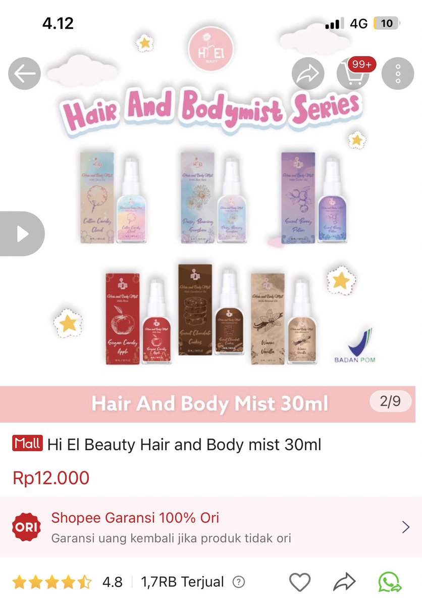 adel on Twitter: "REKOMENDASI PARFUM CUMA 12RB TAPI TAHAN SAMPE BESOKANNYA!! cocok buat yang mau ...