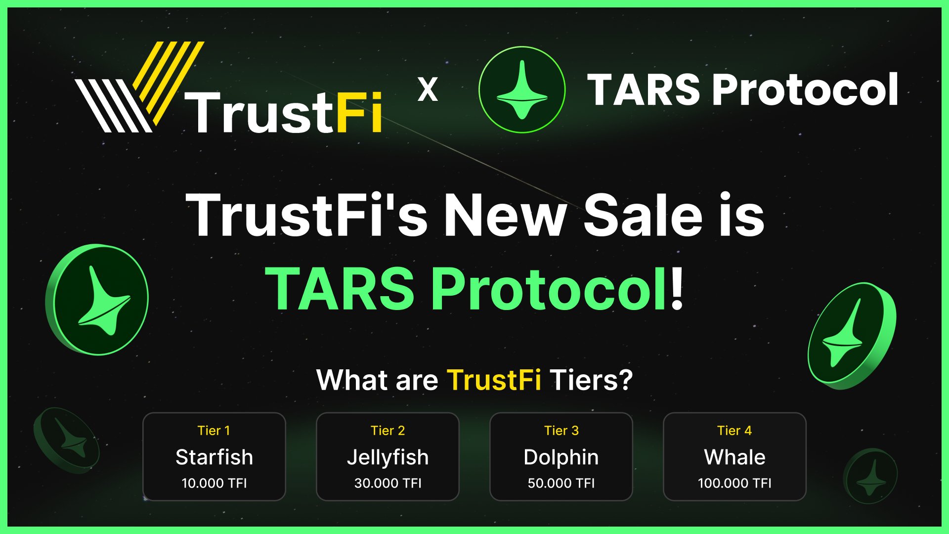 TrustFi on Twitter: "📣@tarsprotocol Seed Sale Details 👉How to Join: https://t.co/ys2JKKy1Bw 💰Buy ...
